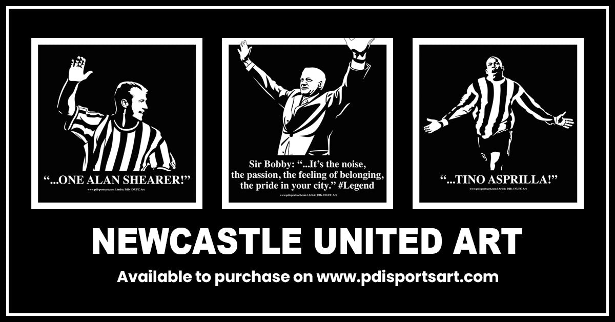 Newcastle United Art – PDI Sports Art